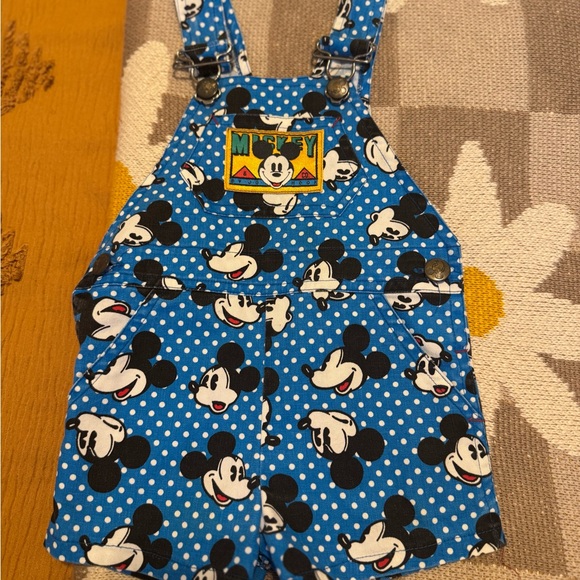 Disney | Bottoms | Mickey Co By Jg Hook Vintage Rare Blue Polka Dot ...